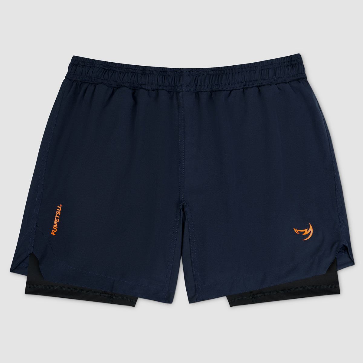 Origins Dual Layer Shorts Navy from Fumetsu